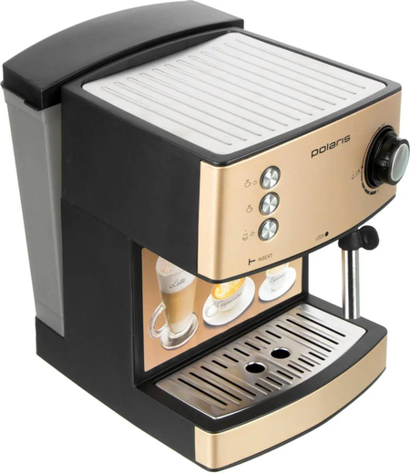 Кофеварка Рожковая Polaris PCM 1527E Adore Crema