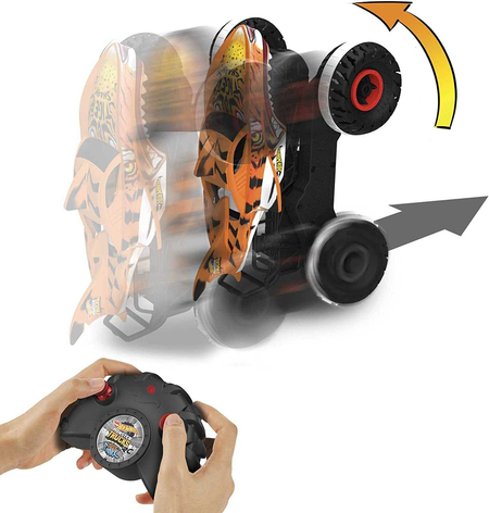 Hot Wheels Monster Trucks с дистанционным управлением тигровая акула