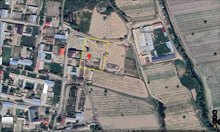 участок земли с готовым помощением, подстанцией кирпич завода - дешево