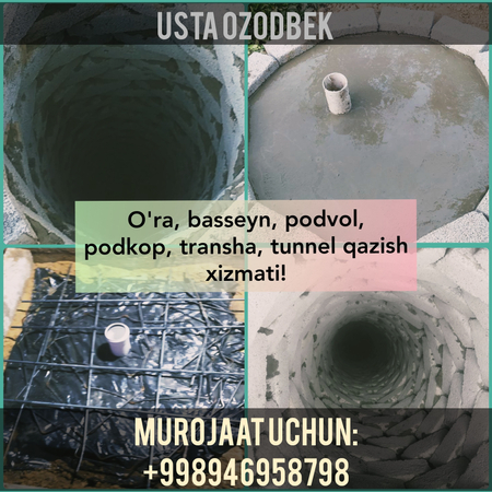 Ozodbek Urachi Ura O'ra Ура transhiya podval podkop tunnel basseyn