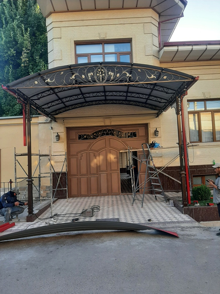 Сиварка навес перила зделаем