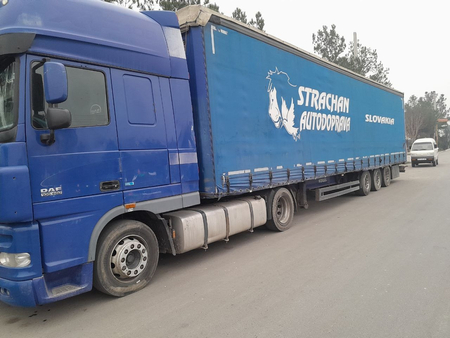 DAF XF + KOGEL прицеп cотилади