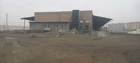 Омборхона ер майдони билан сотилади