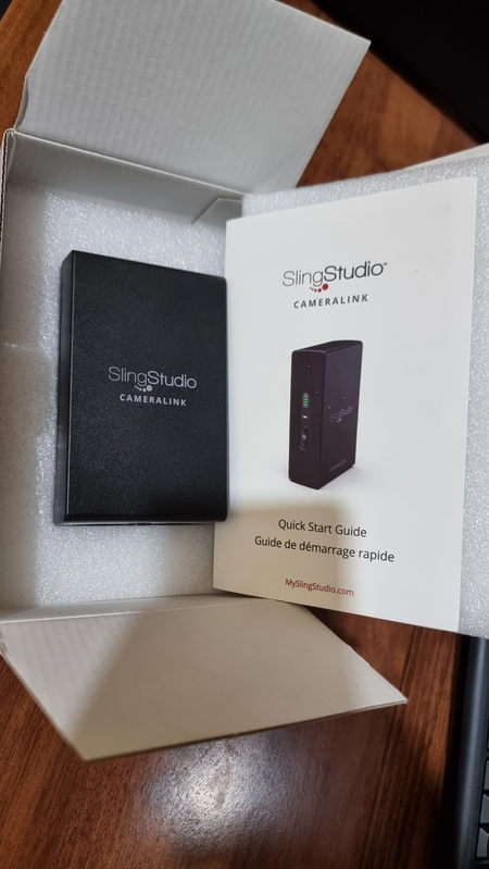 Sling studio cameralink