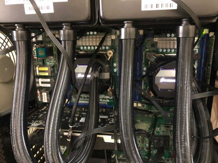 Двухпроцессорный сервер Xeon v4 96GB RAM