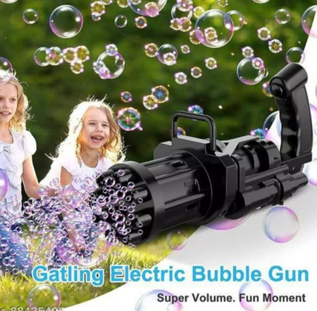 Bolajonlar Uchun Gatling Buble Gun o'yinchog'i