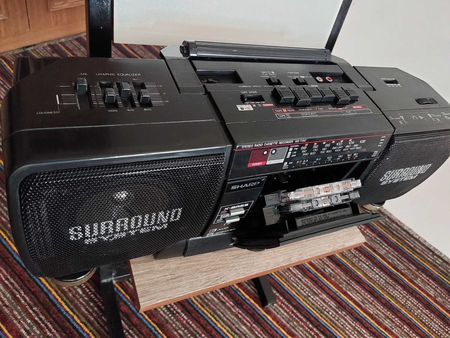 SHARP WQ T352 Twincam Surround Original Japan Состояние Отличное
