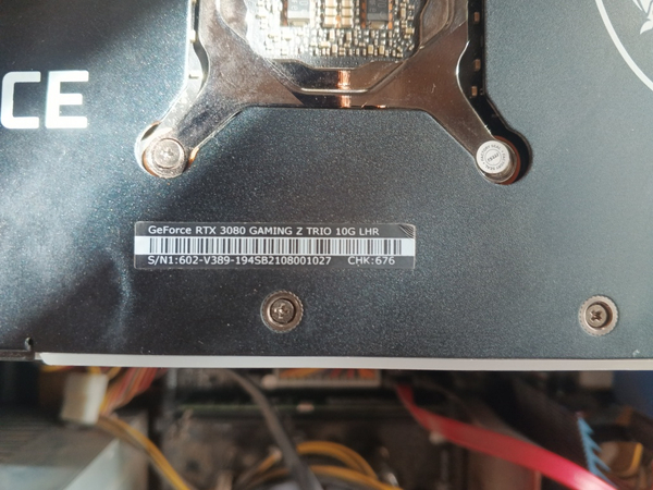 GeForce RTX 3080 GAMING Z TRIO 10G