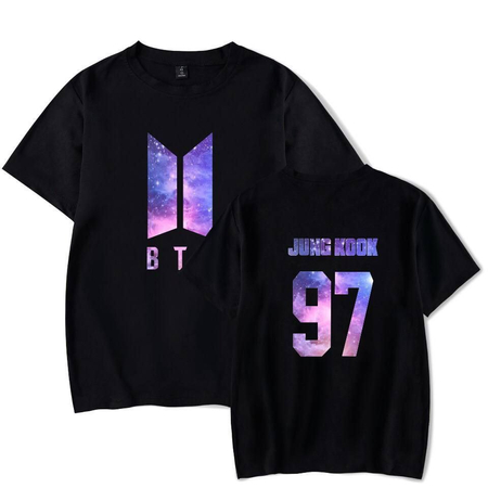 Bts футболки хлопок