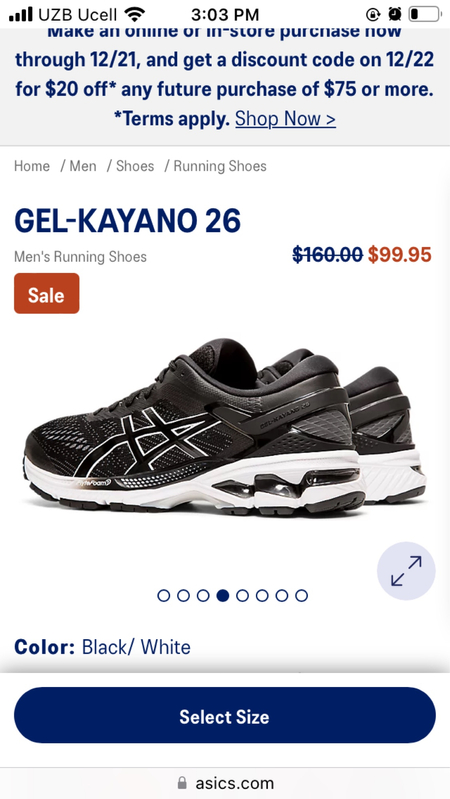 Asics gel Kayano 26 orginal 100% yengide