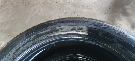 Шины для каптива 235/55/R18 б.у Dunlop Sport 270