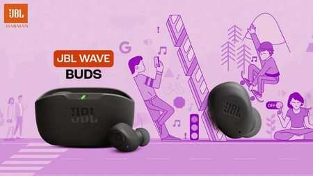 Беспроводное наушники JBL Wave Buds