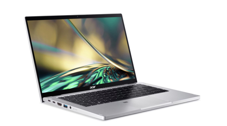 Laptop 2 in 1 X360 Acer Spin 3 Intel Core i3-1215U