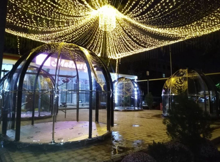 Besedka, Куполные беседки
