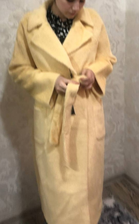 Пальто шуба шерстиная