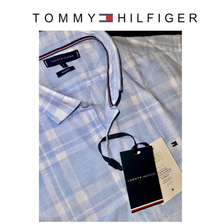 Мужская рубашка. Tommy Hilfiger. Размер L / XL