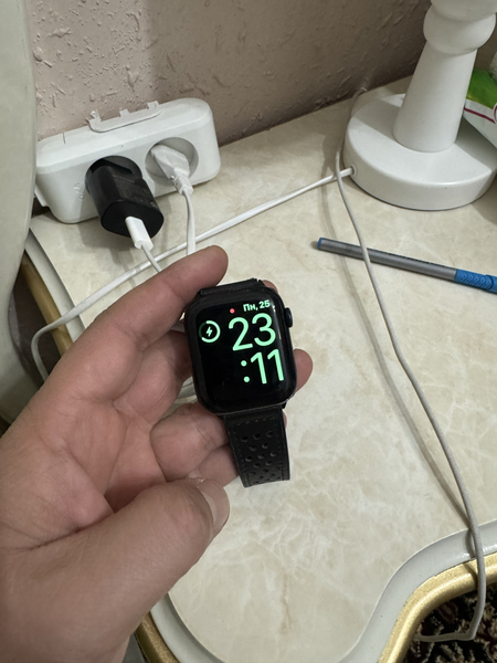 Iwatche 7 SERIES  Aluminum Case Midnight 45MM