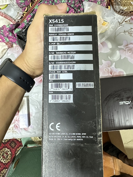 Asus notbuk x541s