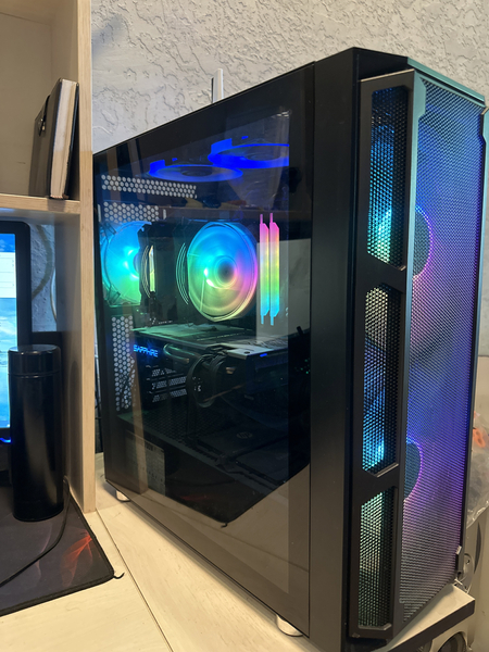 Компьютер i9-11900k 32 оперативка. Видео карта rx580 8gb