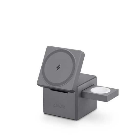 Anker 3-в-1 Cube с MagSafe Зарядка для iPhone, AirPods и Apple Watch.