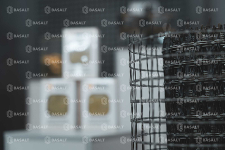 Basalt kompozit yo'l geosetkasi 
40x40
50гр