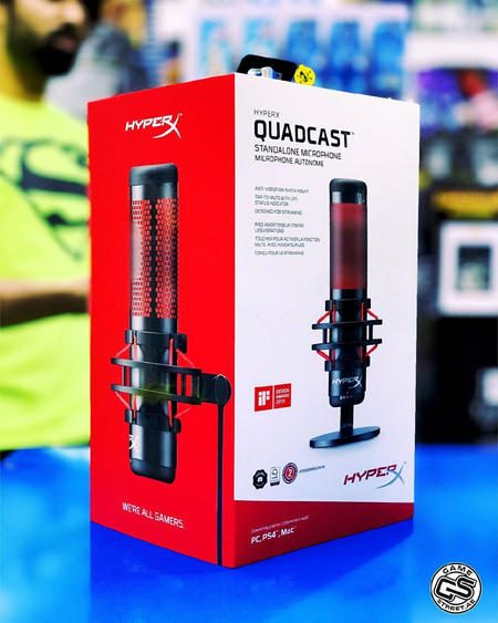 СКИДКА! Hyperx QUADCAST Микрофон для стрима и т.д  (4 режима)