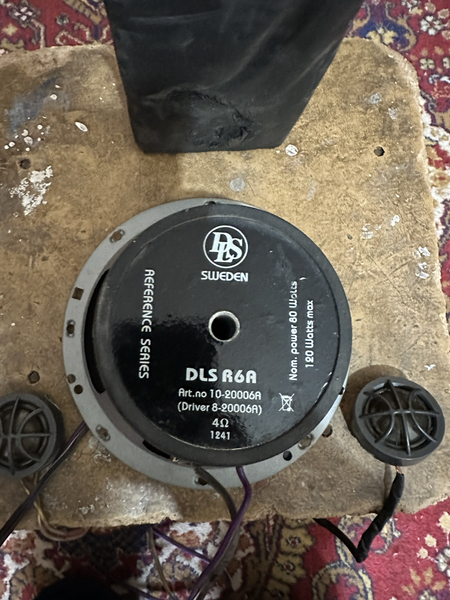 Колонки DLS R1073 и DLS R6A + Усилитель Alpine PDX F4