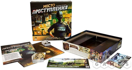 Место преступления настольная игра HobbyGames