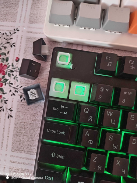 Klaviatura MaYhem defender led 3xil yoritish rejim membrana