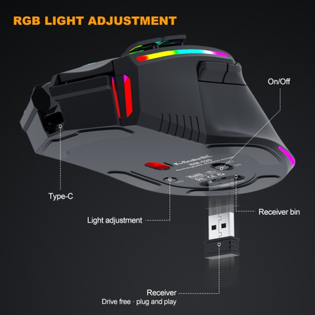 Mouse K-Snake BM520 Bluetooth