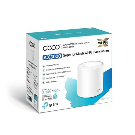 Tp Link Deco X50 (1 pack) Mesh-модуль AX3000 | РАССРОЧКА (UZUM NASIYA)