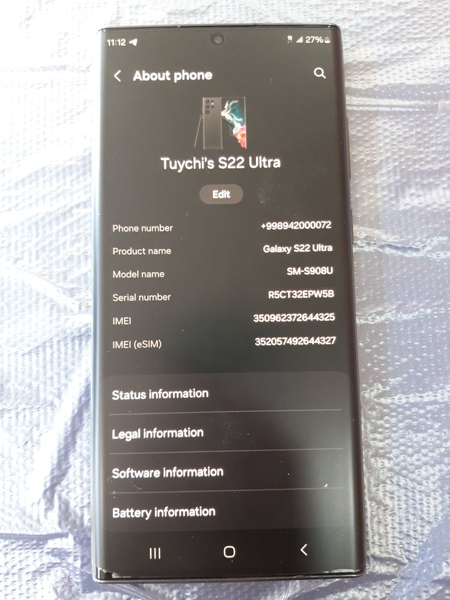 Samsung S22 Ultra