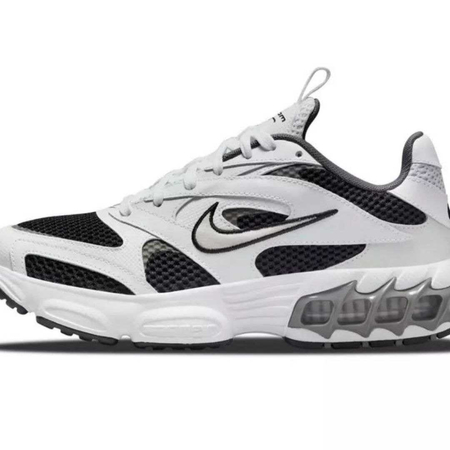 Nike Zoom Air Fire sneakers in black and white