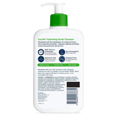 Cerave Hydrating Facial Cleanser
