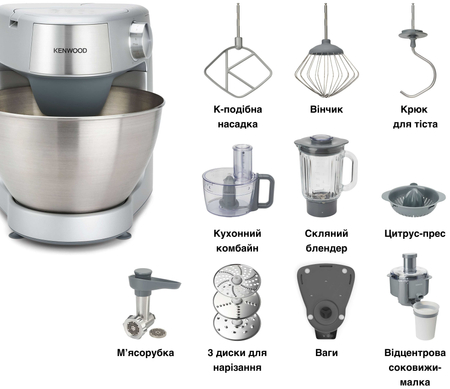 Кухонная машина Kenwood KHC29A. R0SI с доставкой + 1 год гарантии.