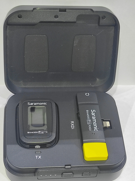 Saramonic blink.  500 pro
