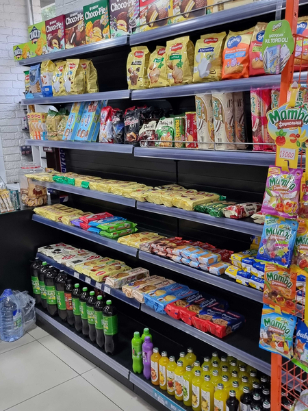Холодильники,морозильники, стеллажи и полки для продуктового магазин