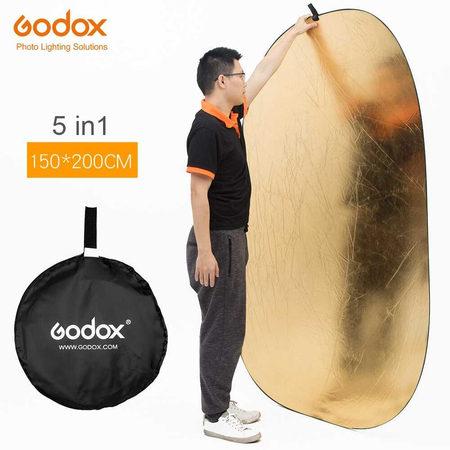 Портативный отражатель Godox 5 в 1,