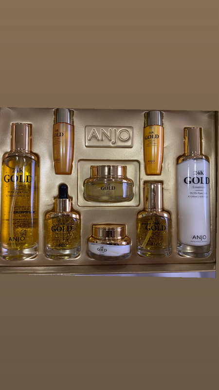 Professional Anjo 24 k gold set