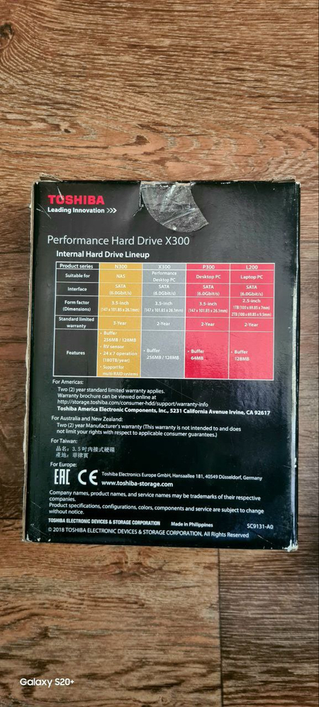 HDD Toshiba 6Tb новый 2шт