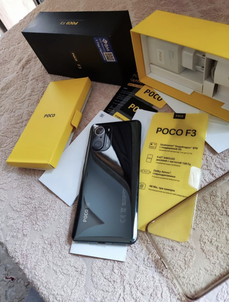 Poco f3 8+3/128 new 2023 куплена!
