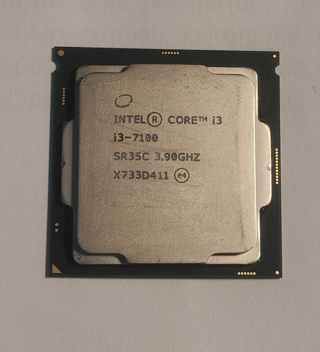 Продам комплект процессор Intel core i 3 7100+Asrock H110
