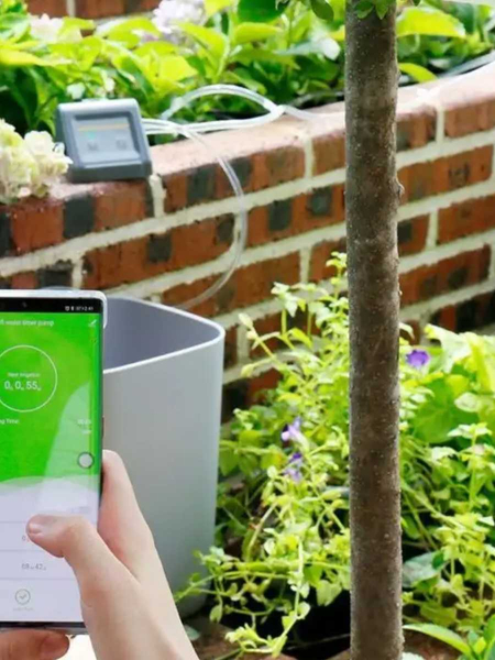 Таймер для полива горшков с растением Wi-fi Rainpoint