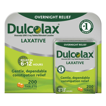 Dulcolax Слабительное, облегчение на ночь, 200 таб