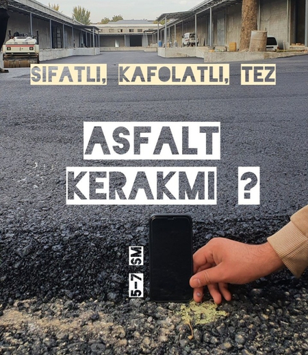 Asfalt  ishlari  . Асфалть  ишлари