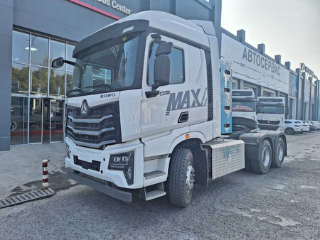 Седельный тягач Howo-Max 460 6x4 CNG (рессорная подвеска)  Оиент Озод