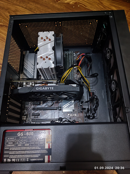 Продам свой домашний  ПК как новый CPU i5 9400f GPU GTX 1660ti