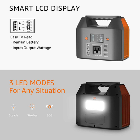 Зарядная станция EnginStar Portable Power Station павербанк