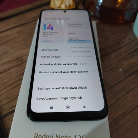 Redmi Note 12 S telefon