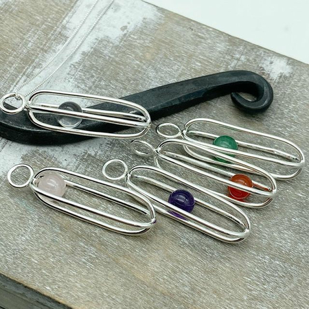 Серебряный кулони ручной работы